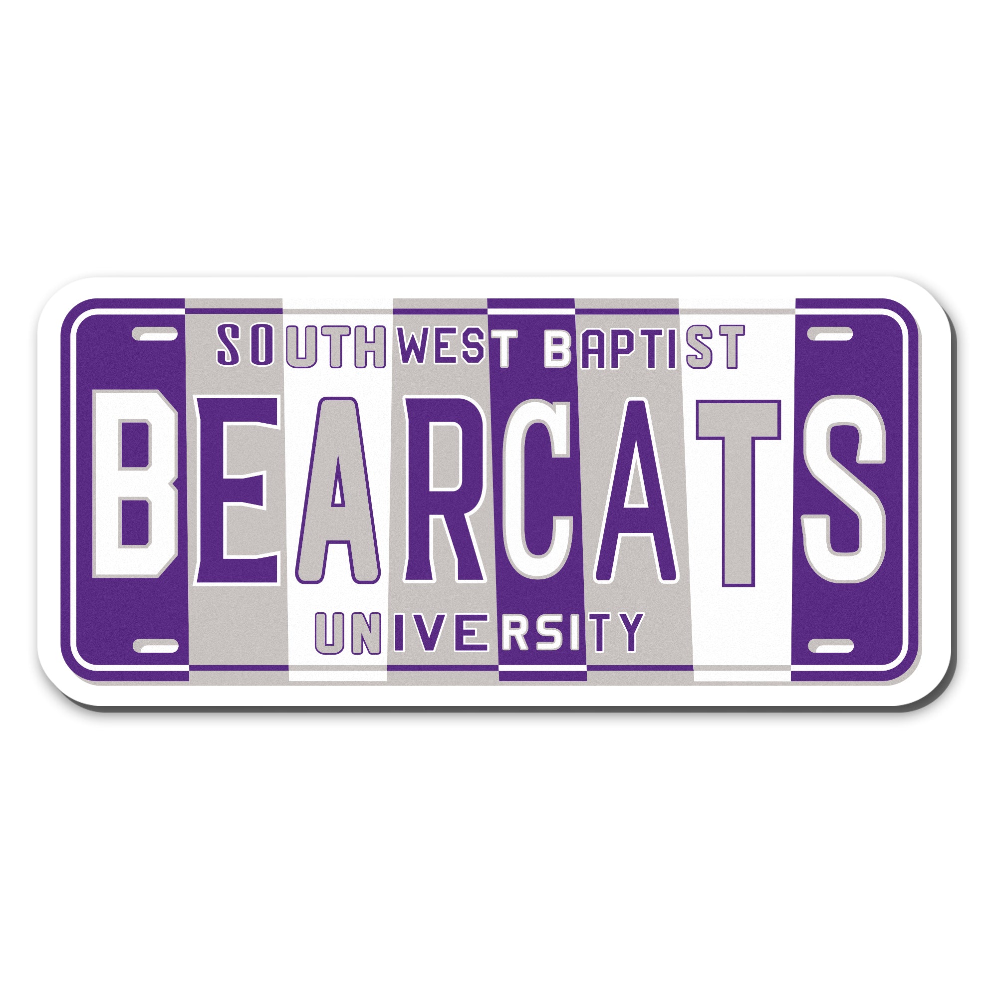 Quincy Custom Magnet | License Plate Design – Southwest Baptist ...